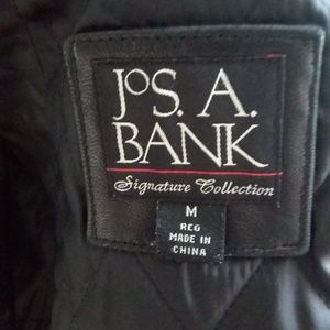 Jos. A. Bank | Jackets & Coats | Mens Leather Coat Sz M | Poshmark